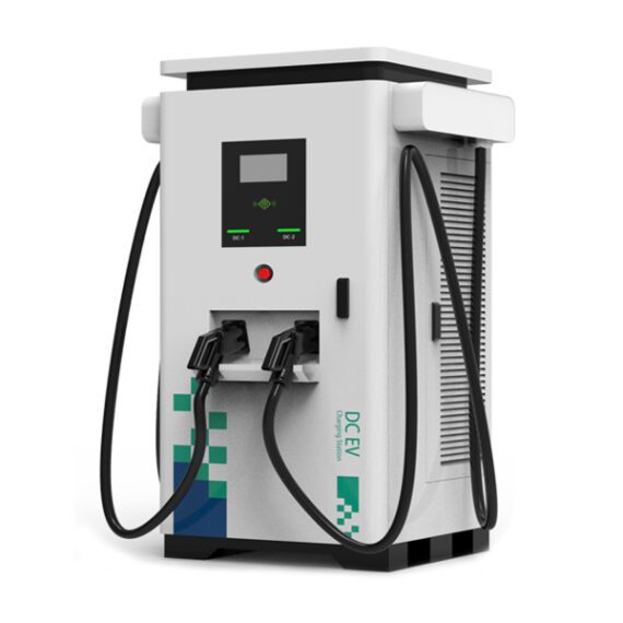 2 Guns DC EV Charging Station (With liquid cooling) (Asia & EUROPE, USA ...